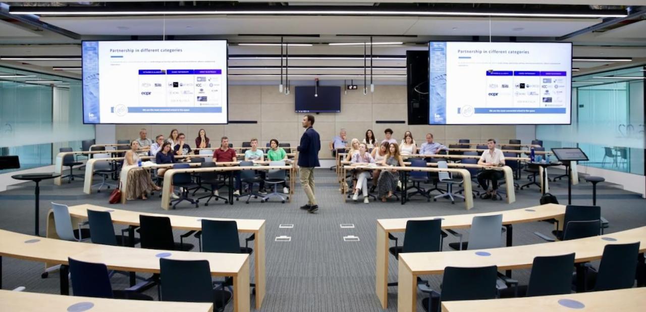 Schedule a visit with your school or group to IE University