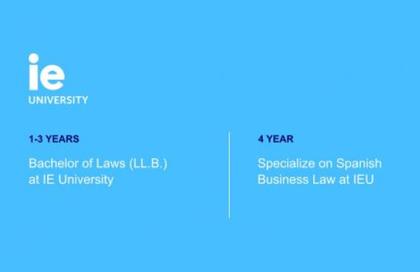 Study Global Law at IE University