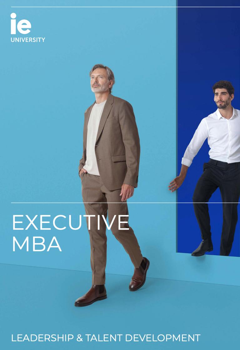 Executive MBA - Online y Madrid o 100% Madrid | IE Business School