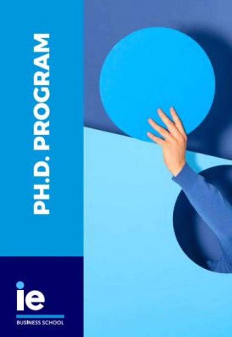 PhD Program | IE Business School - IE.edu