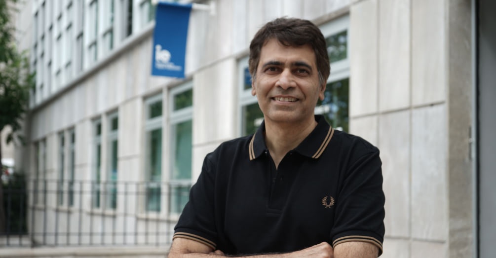 Ikhlaq Sidhu, Dean of IE School of Science and Technology, awarded an ...