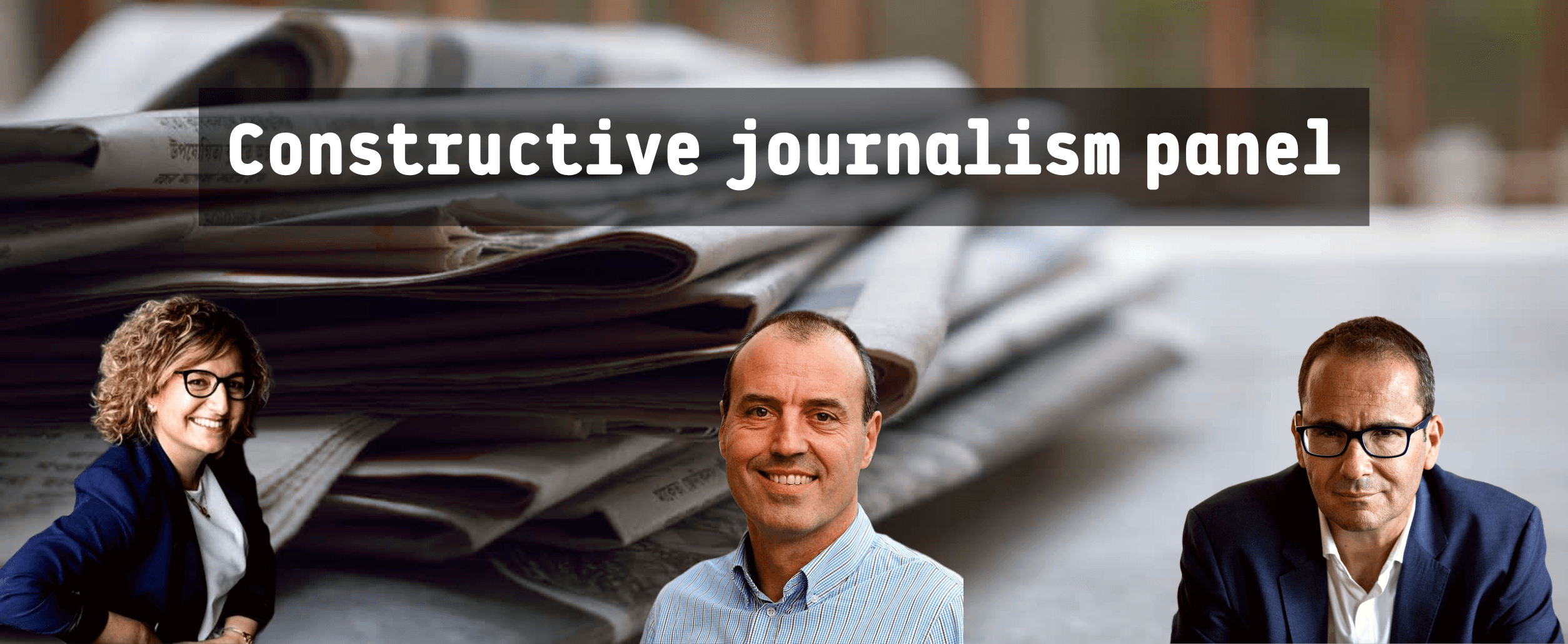Constructive journalism panel