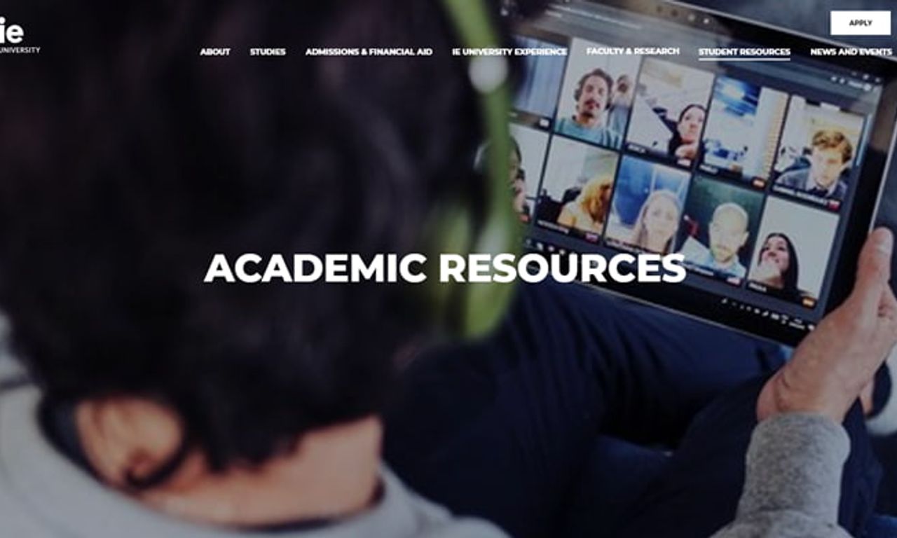 Academic Resources | IE University