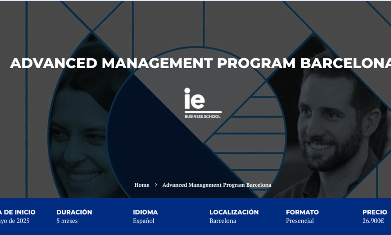 Advanced Management Program Barcelona | IE Business School