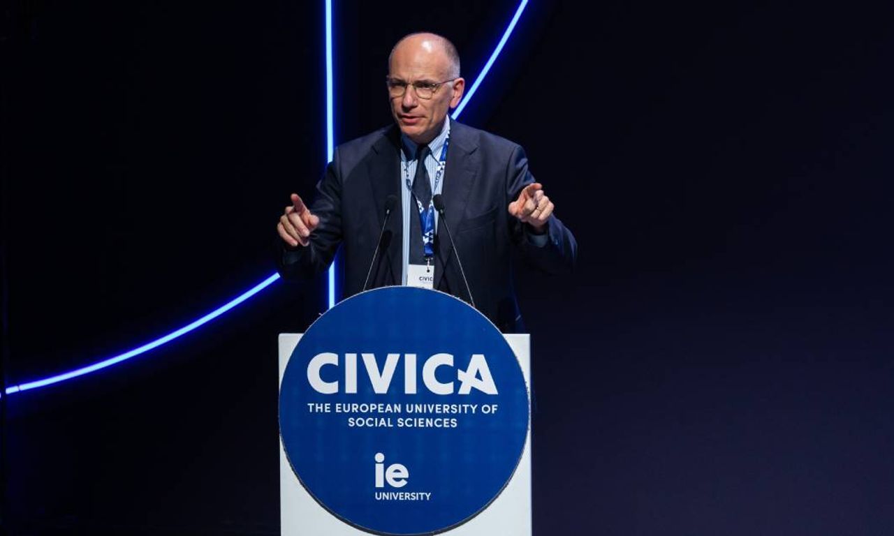 Dean Enrico Letta opens the CIVICA Global Forum at IE University: "We ...