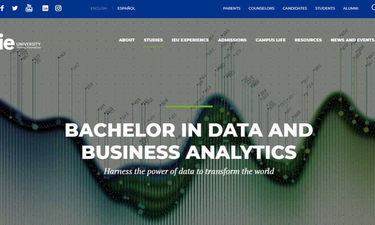 Bachelor's in Data & Business Analytics | IE University