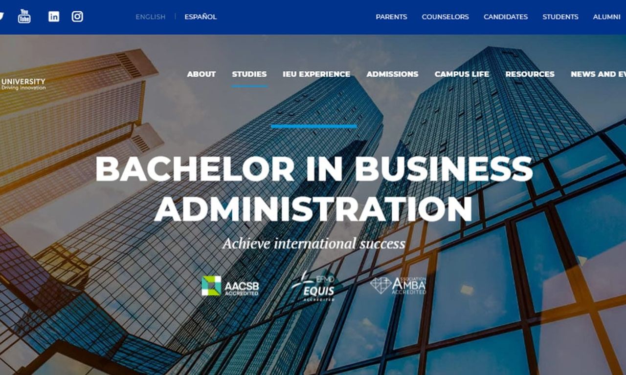 BBA - Bachelor in Business Administration | IE University