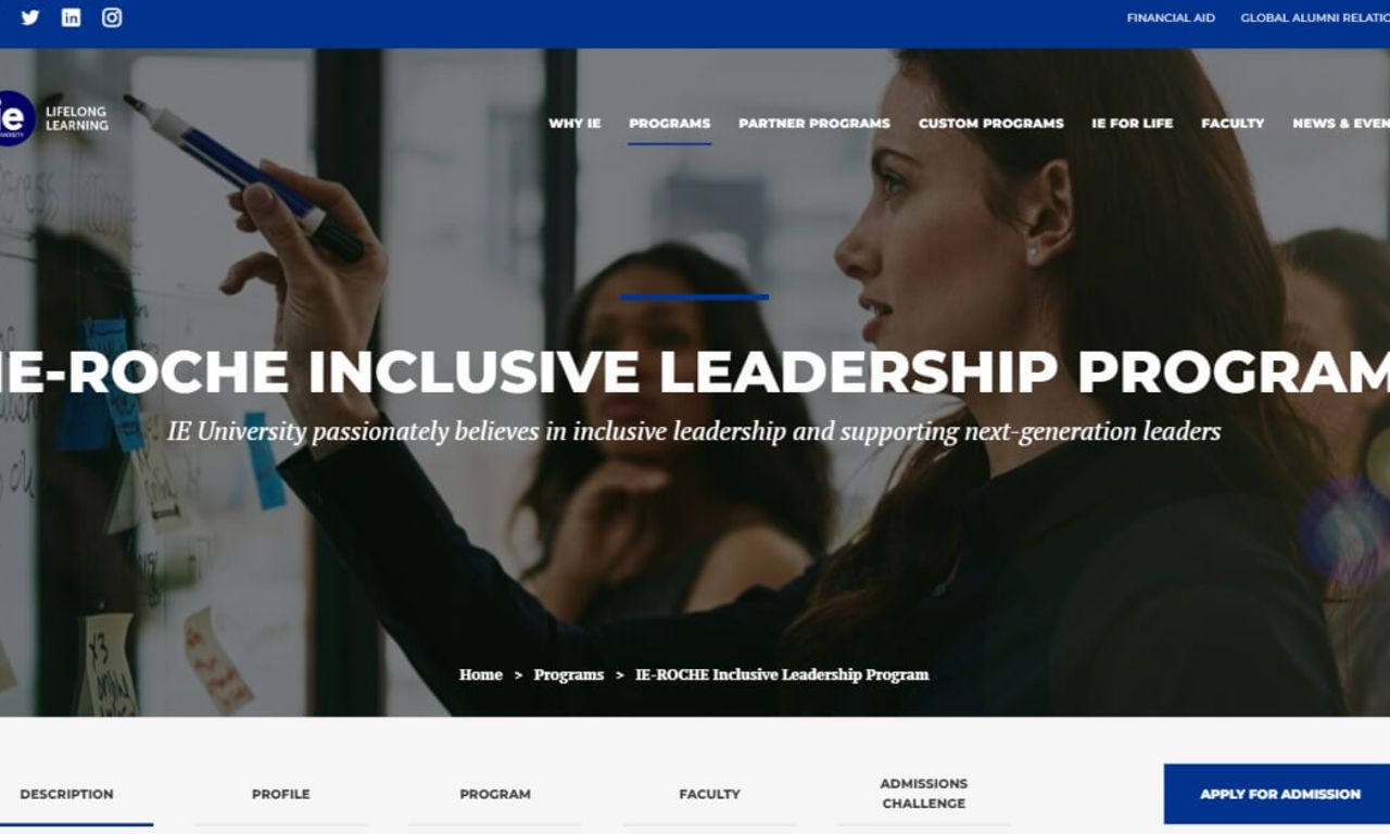 Roche-IE Inclusive Leadership Program (RISE) | IE Business School