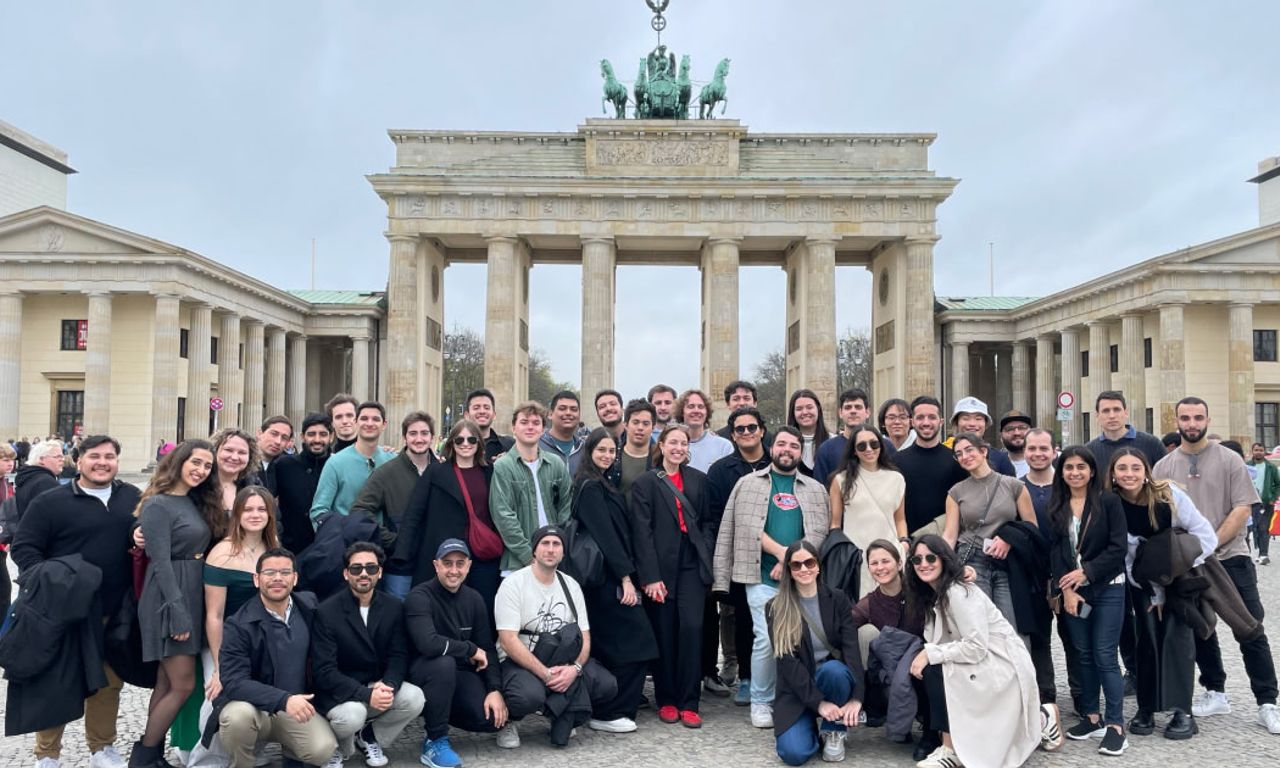 IE Sci Tech Students Travel to Berlin for Global Immersion Week