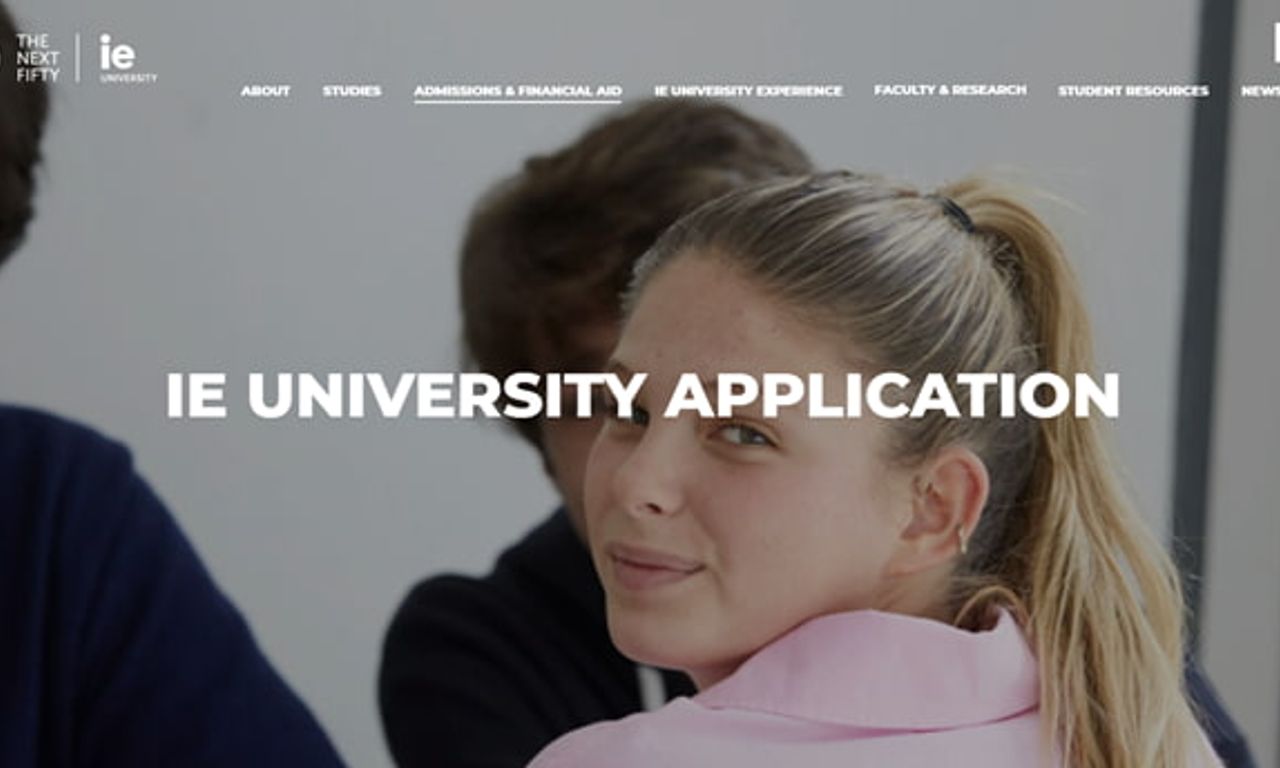 IE Application Form | IE University