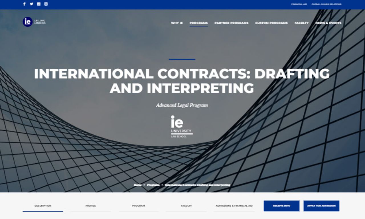 International Contracts: Drafting and Interpreting | IE Business School