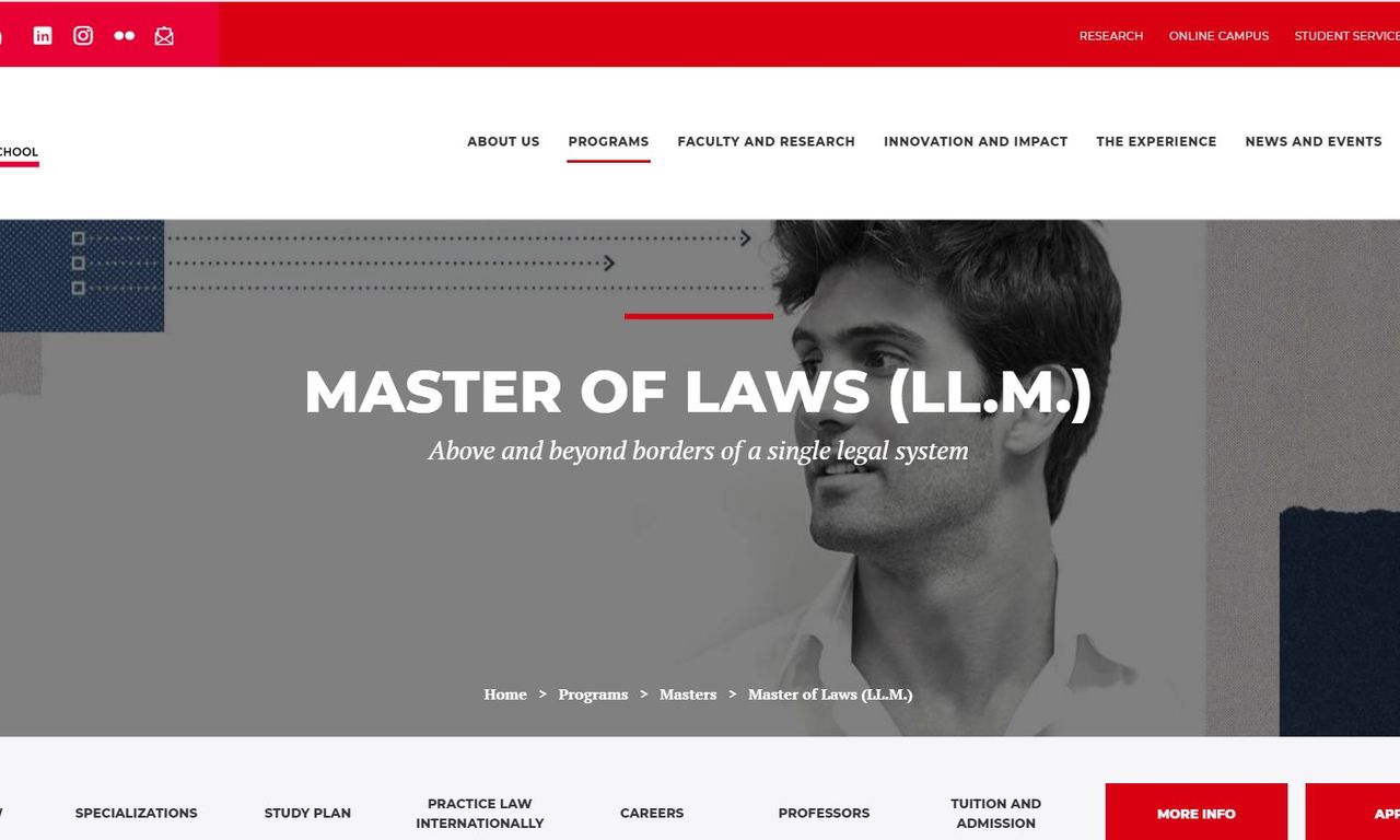 Master of Laws (LL.M.) | IE Law School