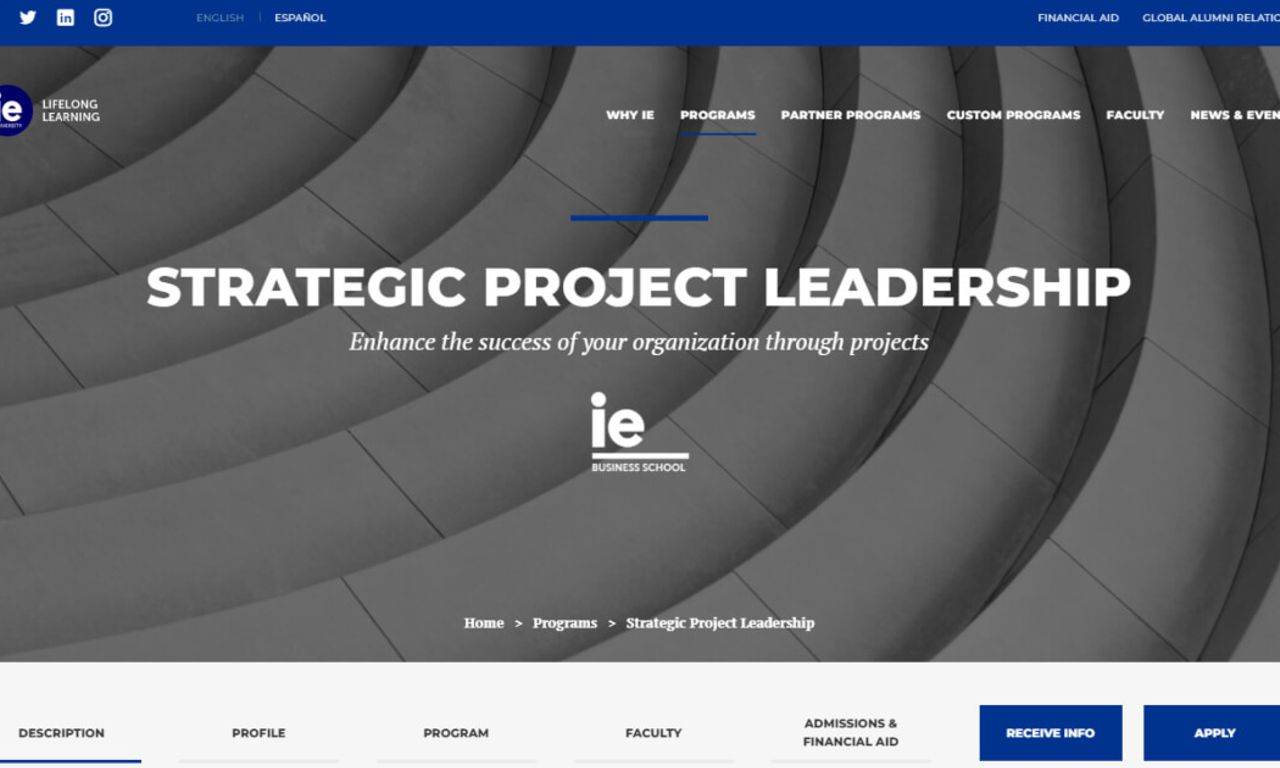 Strategic Project Leadership | IE Business School