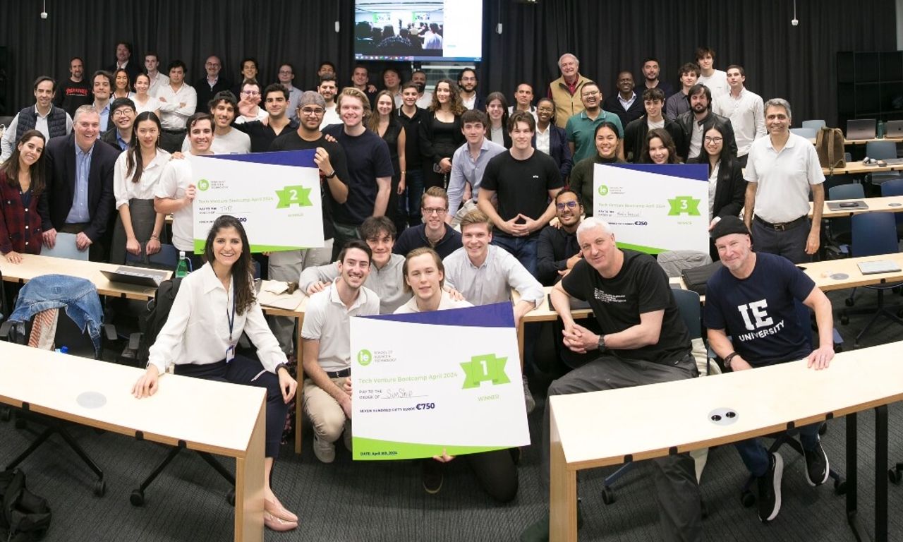IE University’s students learn technology within the context of ventures and breakthroughs in an ...