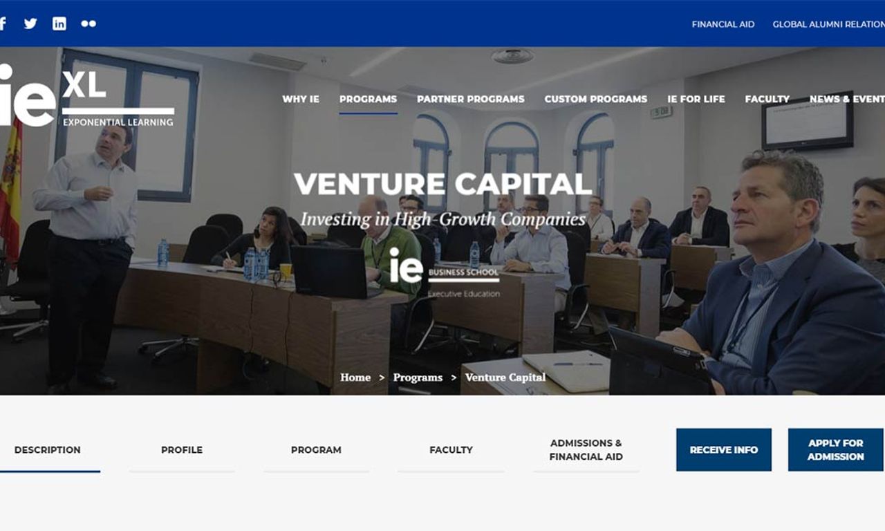 Venture Capital - Executive Education | IE Business School