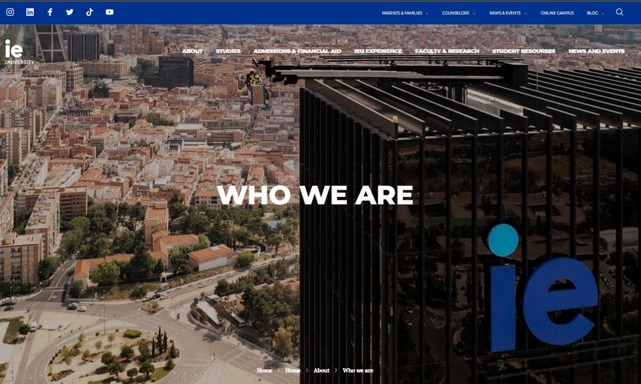 Quiénes somos | IE University Driving Innovation - www.ie.edu