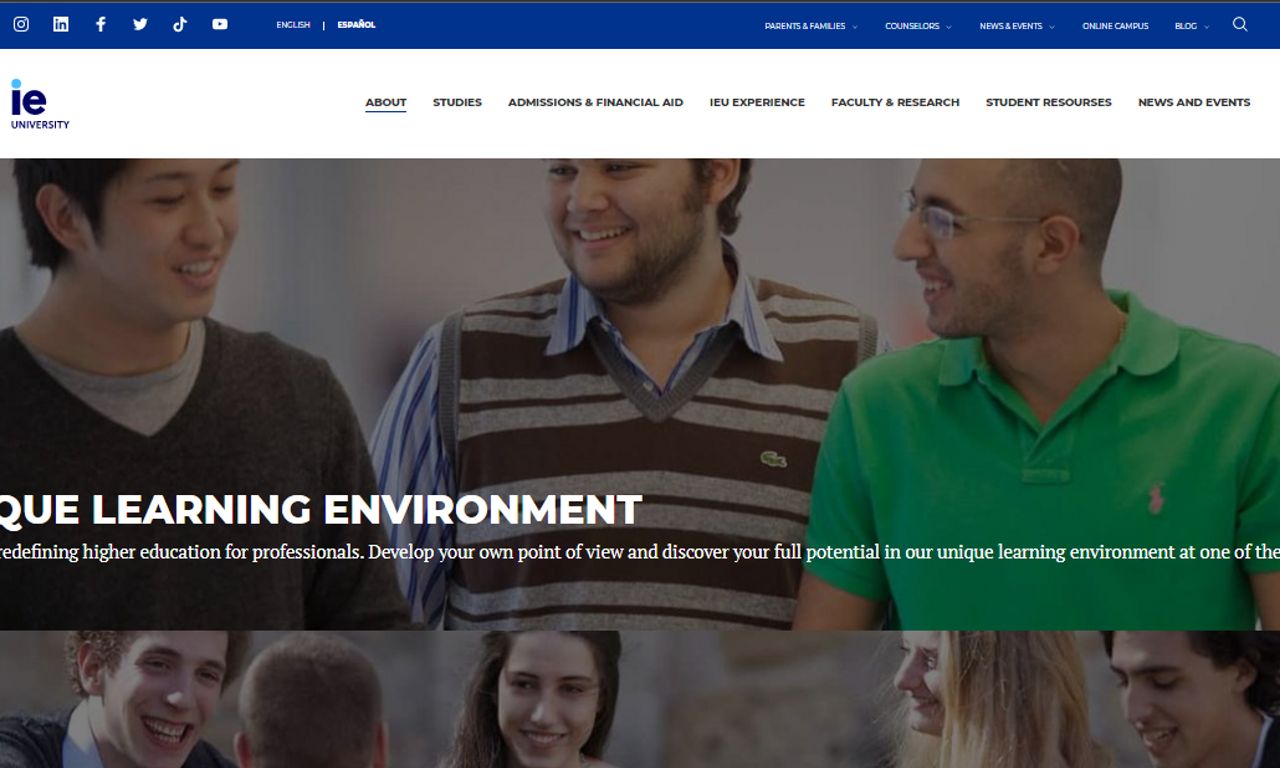 Why choose IEU | IE University Driving Innovation - www.ie.edu