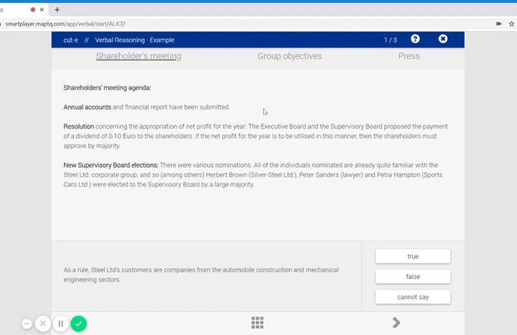 Admissions Test | IE University